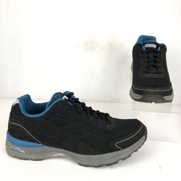 Abeo | Shoes | Abeo Womens Size 9 Petra Pro Black Textile Laceup ...